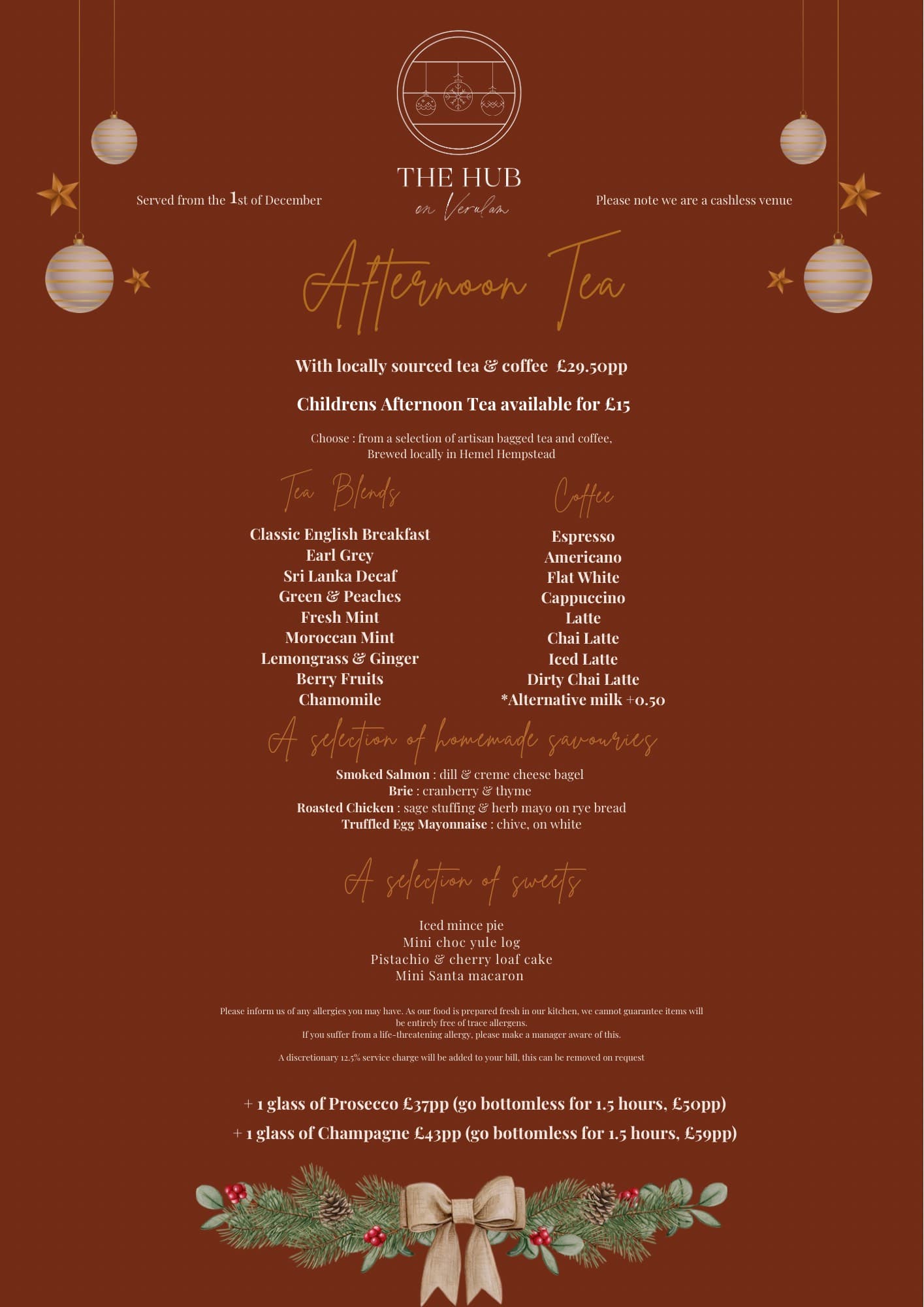 Afternoon Tea - The Hub on Verulam